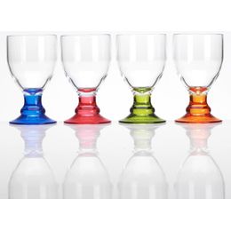 Flamefield Trinkglas Set 4-teilig 410 ml Party - Gl&auml;ser