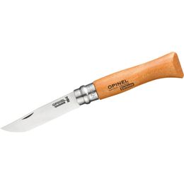 Opinel N°08 Taschenmesser Klingenlänge 8,5 cm Kohlenstoffstahl - Campingbesteck