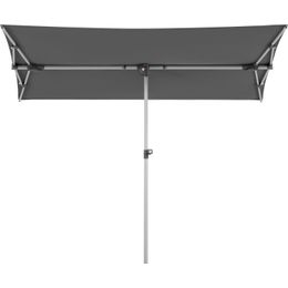 Schneider Schirme Novara Sonnenschirm dreh-/schwenkbar 190 x 140 cm anthrazit - Sichtschutz & Sonnenschirme