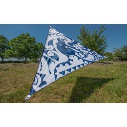 Bent Zip-Canvas Sonnensegel Neuseeland Design Oktopus Druck/RV Schwarz - Pavillons & Tarps