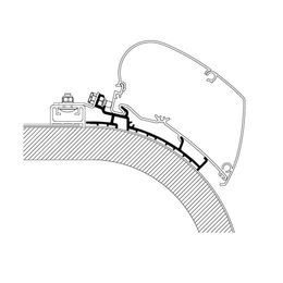 Thule Markisenadapter Rapido Distinction 4.5m - Markisenadapter