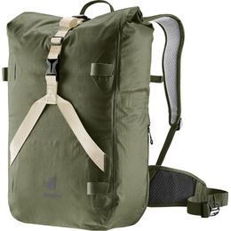 Deuter Amager 25+5 Fahrradrucksack 25 + 5 Liter Khaki - Tagesrucks&auml;cke & Wanderrucks&auml;cke