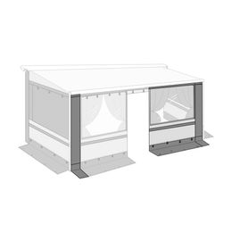 Fiamma Privacy Room CS light Frontpanel f&uuml;r Markisenvorzelte 20 cm - Markisenvorzelte & W&auml;nde