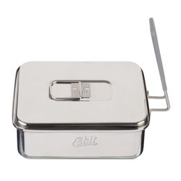 Esbit Trockenbrennstoff-Kochset, 1100 ml, Edelstahl - Taschenkocher