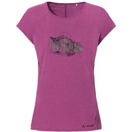 Vaude Tekoa II Damen T-Shirt lila 44 - Damenshirts, -blusen & -pullover