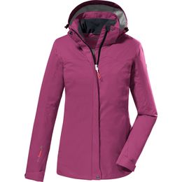 Killtec KOS 133 Damen Funktionsjacke mit abzippbarer Kapuze pink 38 - Damenjacken