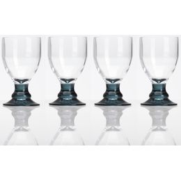 Flamefield Trinkglas Set 4-teilig 410 ml Rauch - Gl&auml;ser