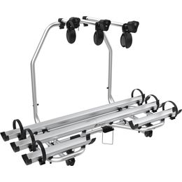 Berger Premium 3 XL Deichsel Fahrradtr&auml;ger silber f&uuml;r 3 Fahrr&auml;der E-Bike geeignet - Deichsel-Fahrradtr&auml;ger