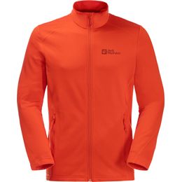 Jack Wolfskin Kolbenberg Herren Fleecejacke orange XXL - Herrenjacken