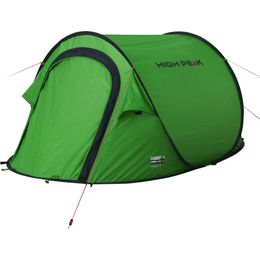 High Peak Vision 3 Einfachdach Pop Up Wurfzelt gr&uuml;n f&uuml;r 3 Personen - Wurfzelte