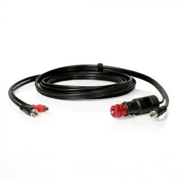 caratec Connect CI201L Kombileitung TV Anschluss 12 V 1,5 m schwarz - TV-Zubehör