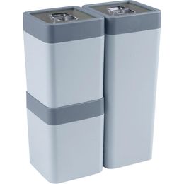 Sunware Sigma home Dry food 3er-Set dunkelblau - Lebensmittelbehälter / Vorratsdosen