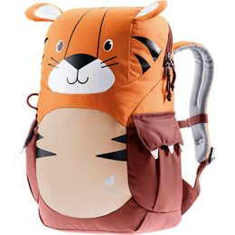Deuter Kinderrucksack Kikki 8 Liter Tiger mandarine redwood - Kinderrucks&auml;cke