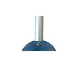 Brand Zusatzgest&auml;nge f&uuml;r Vorzelte und Zelte Orkanst&uuml;tze mit Schelle und Fu&szlig; Aluminium 28 mm L&auml;nge 165 - 260 cm - Zelt-Gest&auml;nge & Zubeh&ouml;r
