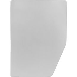 Walra Spannbetttuch Jersey stretch Multifit Hellgrau f&uuml;r Franz&ouml;sisches Bett rechte Ecke - Spannbettt&uuml;cher & Bettw&auml;sche
