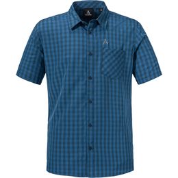 Sch&ouml;ffel Sch&ouml;ffel CIRC Style Dalfoss Herren Kurzarmhemd blau 56 - Herrenshirts, -hemden & -pullover