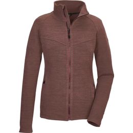 Killtec KOW 112 Damen Powerstretchjacke dunkelrot 44 - Damenjacken