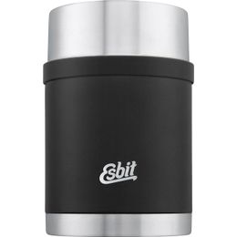Esbit Sculptor Food-Thermobeh&auml;lter inkl. Sch&uuml;ssel 18/8 Edelstahl Schwarz 750 ml - Isolierflaschen & Isobeh&auml;lter