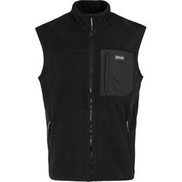 Regatta Frankie Fleece Herrenweste schwarz XL - Herrenjacken