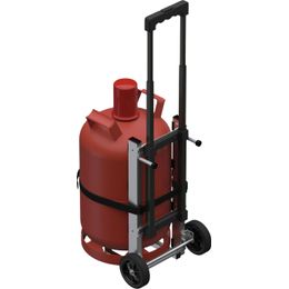 GOK Trolley mit Transportsicherung f&uuml;r Gasflasche bis 11 kg - Bollerwagen und Trolleys