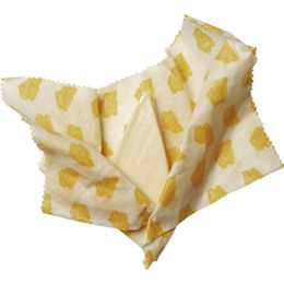 Nuts Innovations Bienenwachstuch 3er Set K&auml;se - Lebensmittelbeh&auml;lter / Vorratsdosen