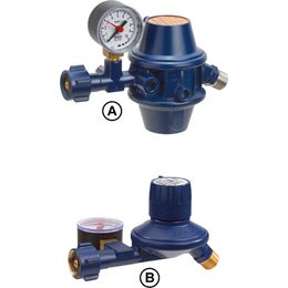 GOK Zweiflaschenanlage Caramatic 50 mbar - Gasregler & Gasschläuche
