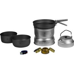 Trangia Trangiak&ouml;k 25-8 UL / HA Campingkochset 4- teilig mit Spiritusbrenner Set 3 - Spirituskocher