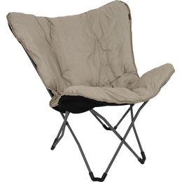 Bo-Camp Redbrigde L Urban Outdoor Schmetterlingsstuhl Stahl beige - Faltst&uuml;hle
