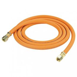 GOK Gasschlauch Mitteldruck beidseitig G1 1/4 &Uuml;berwurfmutter PS 10 bar 6,3 x 3,5 x 100 cm - Gas-Verl&auml;ngerungsschl&auml;uche