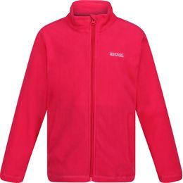 Regatta King II Kinder Fleecejacke rot 128 - Kinderjacken