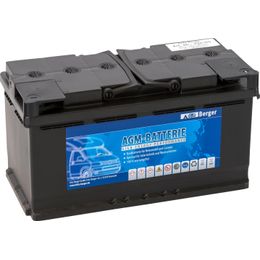 Berger AGM Batterie LA105 - 12V / 118 Ah - Fahrzeug-Batterien