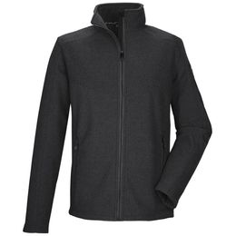 Killtec KOW 75 Herren Fleecejacke mit Stehkragen dunkelgrau XXXL - Herrenjacken