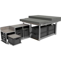 easygoinc. Vanlife-Modul SPORT f&uuml;r Fiat Talento Combi / Renault Trafic Combi / Nissan NV300 L1 - M&ouml;belzubeh&ouml;r