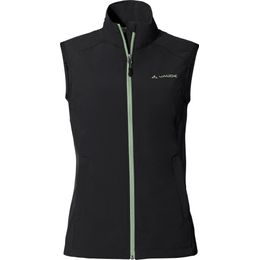 Vaude Hurricane III Damen Softshellweste schwarz 36 - Damenjacken
