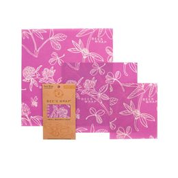 Bees Wrap Bienenwachstuch 3er-Pack gemischt Mimis Purple - Lebensmittelbeh&auml;lter / Vorratsdosen von BeesWrap
