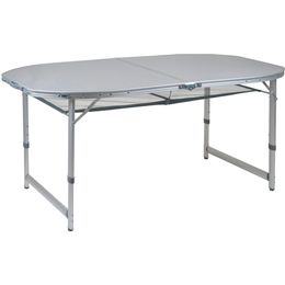 Bo-Camp Koffermodell Alu Campingtisch Premium h&ouml;henverstellbar 3 Stufen 150 x 80 cm - Klapptische