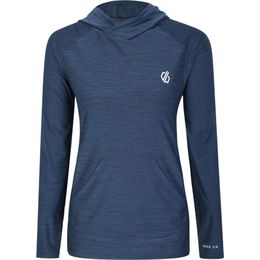Dare2b Sprint Damen Hoodie blau 38 - Damenshirts, -blusen & -pullover von Dare 2b