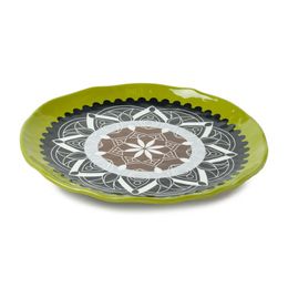 Rebel Outdoor Essteller 27 cm gr&uuml;n - Teller
