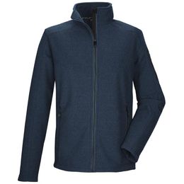 Killtec KOW 75 Herren Fleecejacke mit Stehkragen dunkelblau XL - Herrenjacken