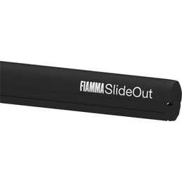 Fiamma Slide Out 200 cm Wandmarkise f&uuml;r mobile Fahrzeugw&auml;nde (Deep Black / Royal Grey) - Kassettenmarkisen