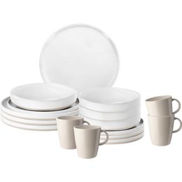Brunner Lunch Box Geschirr-Set 16-tlg. odette f&uuml;r 4 Personen - Kunststoff und Melamin Geschirr-Sets