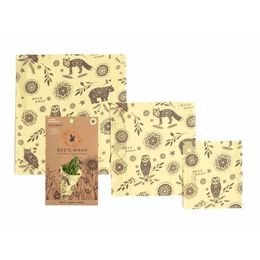 Bees Wrap Bienenwachstuch 3er-Pack gemischt Into the Woods - Lebensmittelbeh&auml;lter / Vorratsdosen von BeesWrap