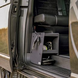 BusBoxx Schuhregal / Stauraum shoeBOXX VW T5/T6/T6.1 f&uuml;r Beifahrerseite - Ausbauboxen & Campingboxen