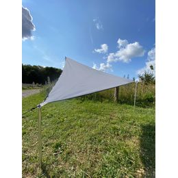 Bent Sonnensegel TC-Zip-Canvas Single aus Baumwoll-Mischgewebe Grau - Pavillons & Tarps