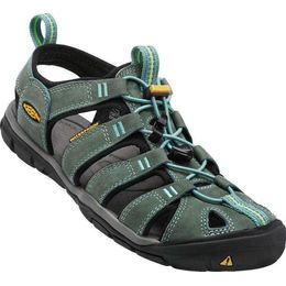 Keen Clearwater Leather CNX Damen Sandale t&uuml;rkis 38,5 - Damenschuhe