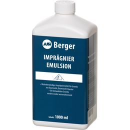 Berger Impr&auml;gnier Emulsion 1 Liter - Impr&auml;gnieren, Reinigen, Pflegen