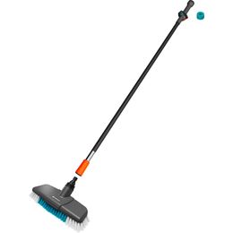 Gardena Cleansystem Wasch-Set mit Stiel hard - B&uuml;rsten, Schw&auml;mme, T&uuml;cher