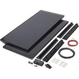 B&uuml;ttner Elektronik Solar-Komplettanlage Power Blackline Solar Kit MT 400 / 2 x 200 W - Solar-Komplettsets von B&uuml;ttner Dometic