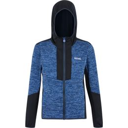 Regatta Dissolver X Kinder Fleecejacke mit durchgehendem Rei&szlig;verschluss dunkelblau 128 - Kinderjacken