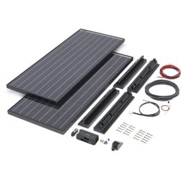 B&uuml;ttner Elektronik Solar-Komplettanlage Power Blackline Solar Kit MT 260 / 2 x 130 W - Solar-Komplettsets von B&uuml;ttner Dometic